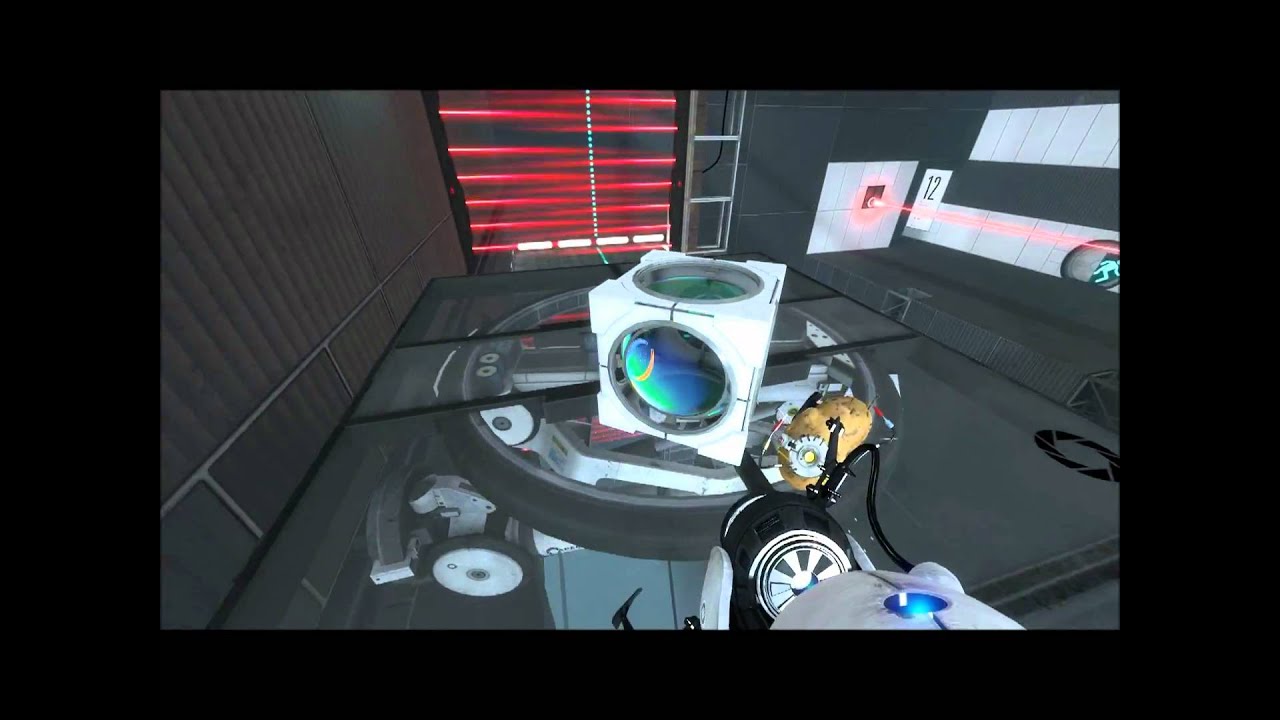 Portal 2 - Level 8-9 Walkthrough - YouTube