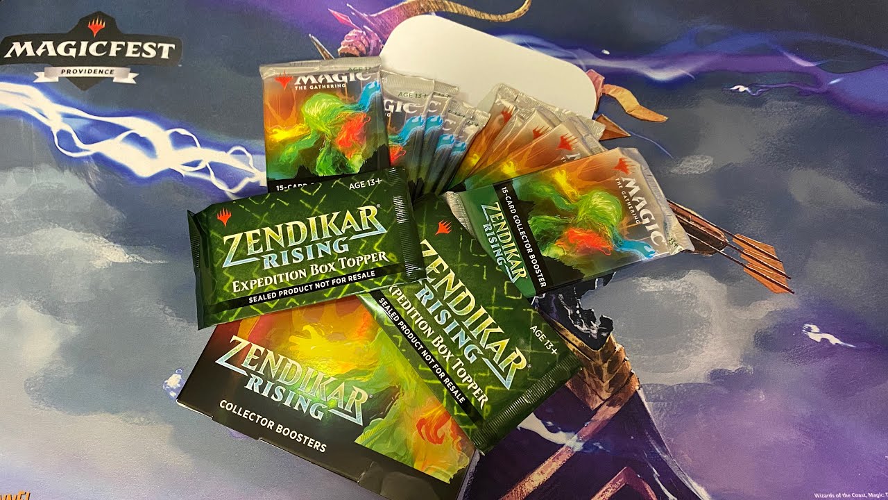 Zendikar Rising Collector Booster Box Opening - Magic Things with ...