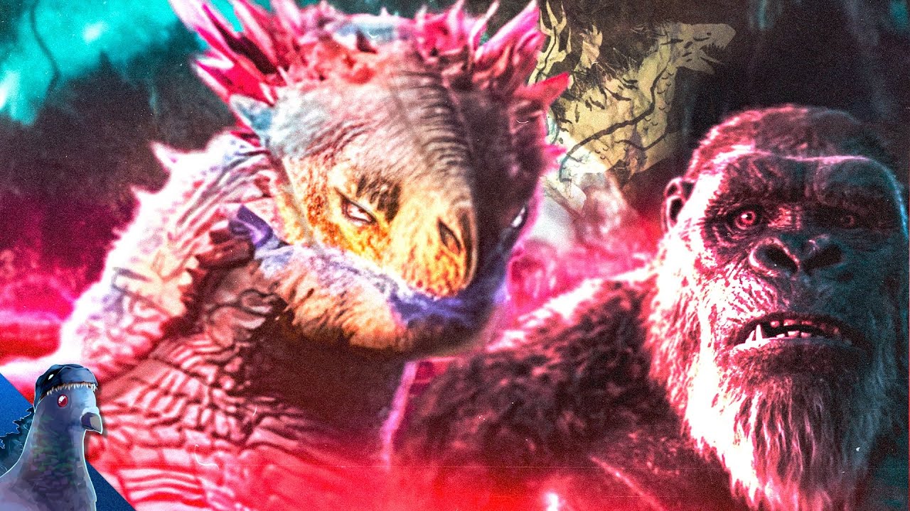 Titanus Shimo revelado! Novo vilão de Godzilla x Kong: O novo império ...