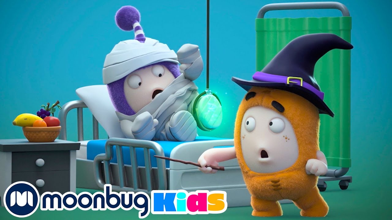 Learning A Spell! | @Oddbods | Funny Cartoon For Kids - YouTube