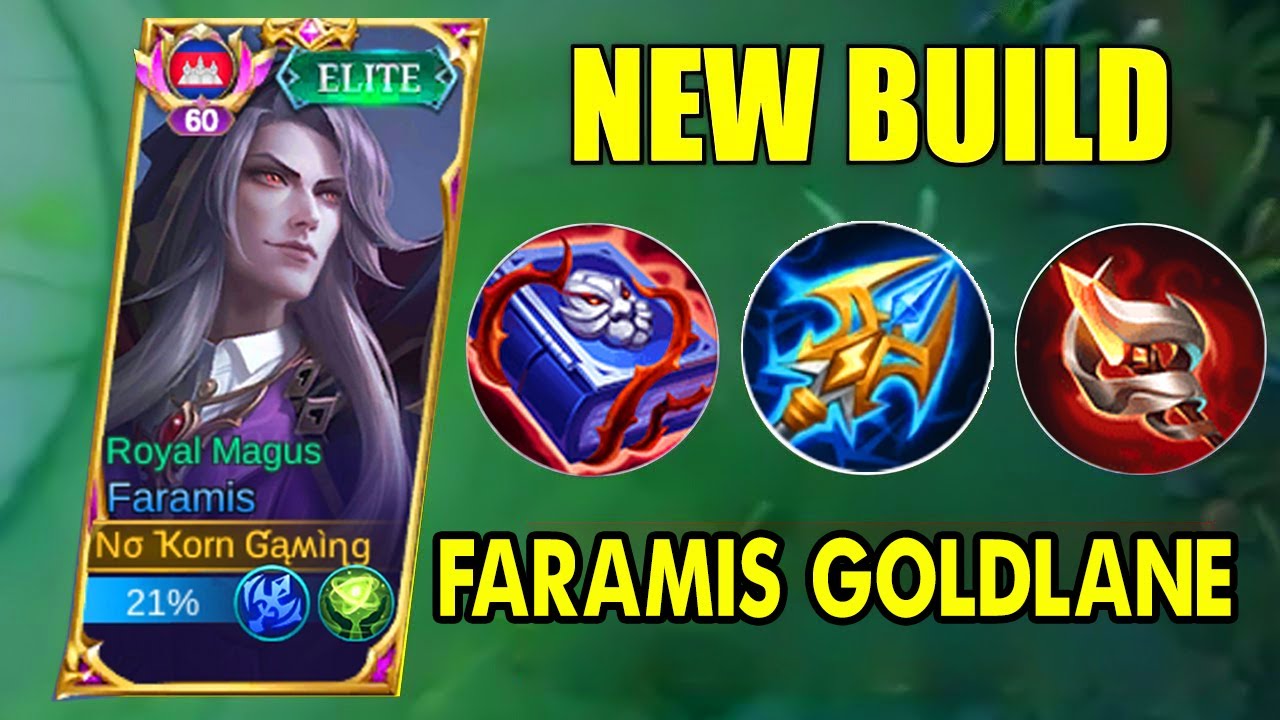 FARAMIS NEW HIGH DAMAGE BUILD!! BEST BUILD FOR FARAMIS 🔥 - YouTube