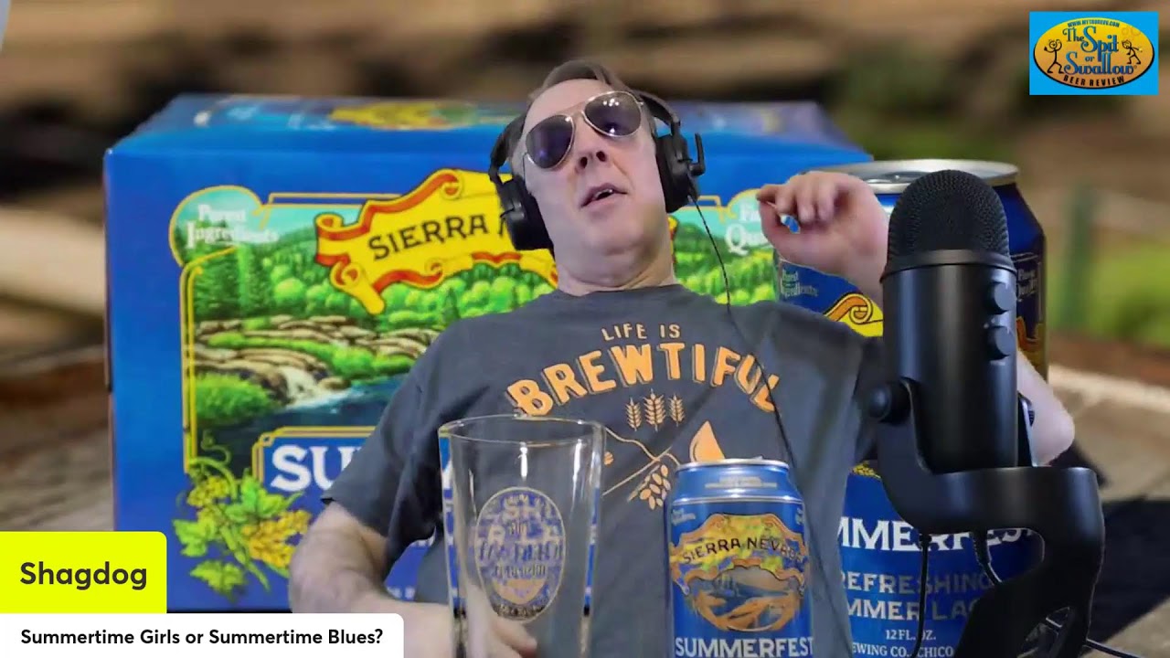 Sierra Nevada Summerfest - The Spit or Swallow Beer Review - YouTube