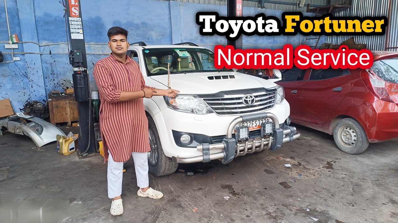 Toyota Fortuner Normal service @mukeshchandragond - YouTube
