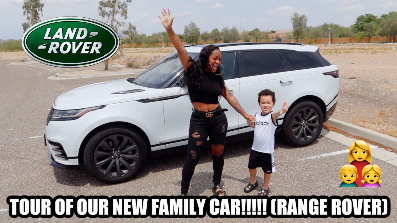 TOUR OF OUR NEW FAMILY CAR!!!!! 👩‍👧‍👦 (RANGE ROVER) - YouTube