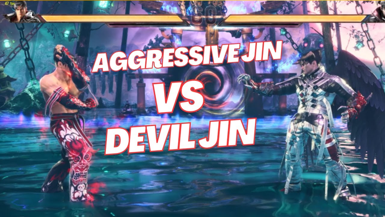 😱TEKKEN 8| AGGRESSIVE JIN VS DEVIL JIN! - YouTube