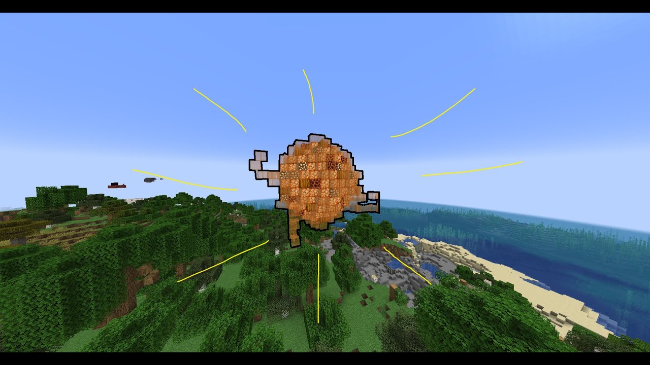 I blew up the sun in Minecraft... - YouTube