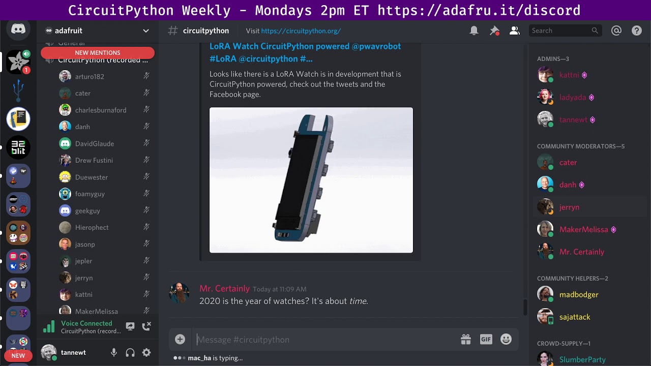Circuitpython Weekly For January 21st 2020 Circuitpython Adafruit 2259
