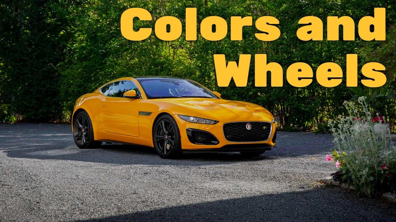 Jaguar F Type Coupe R Colors
