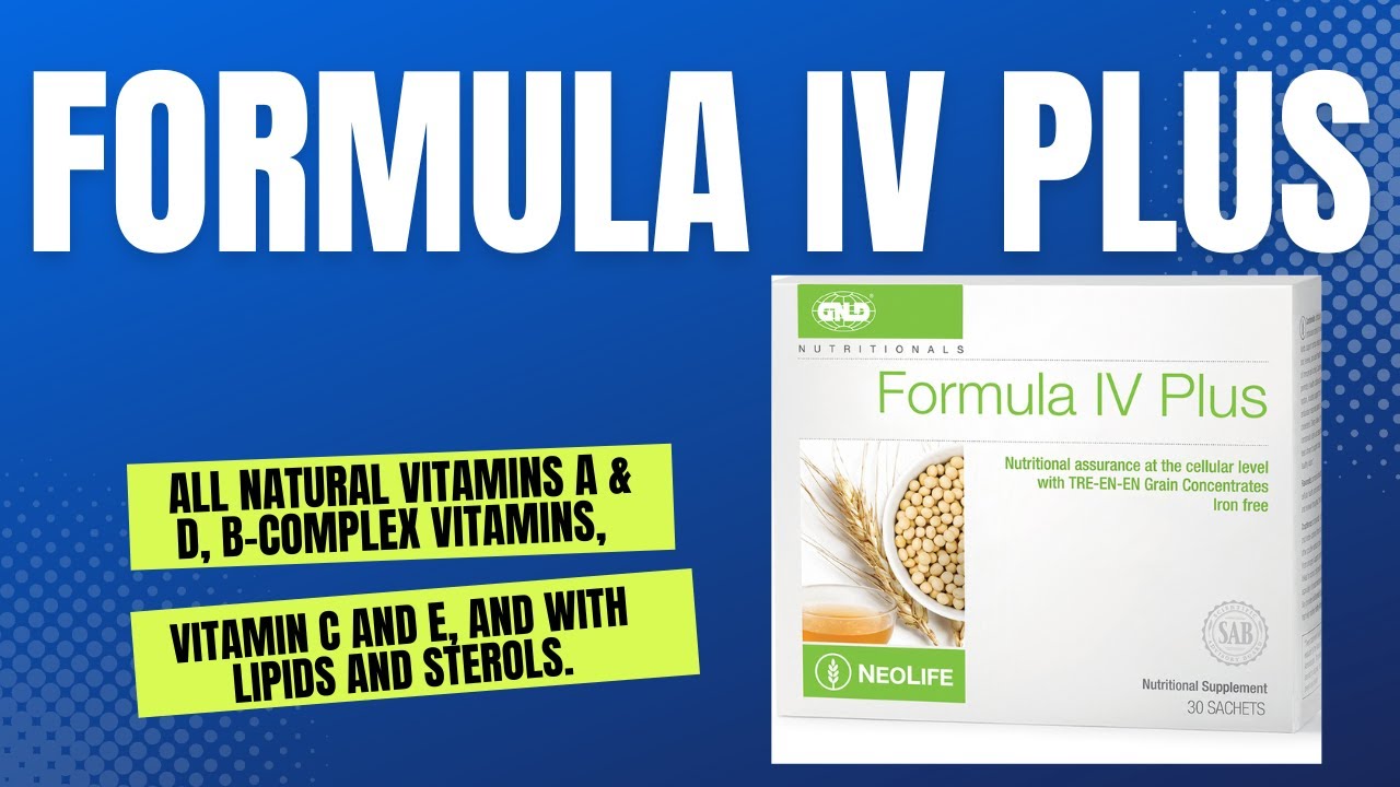 Formula IV Plus -All Essential Vitamins with lipids and sterols. - YouTube