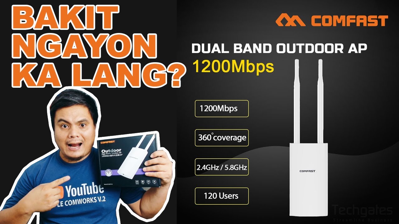 COMFAST EW72 BEST REVIEWS FOR PISOWIFI ACCESS POINT | DUAL BAND | HAY ...