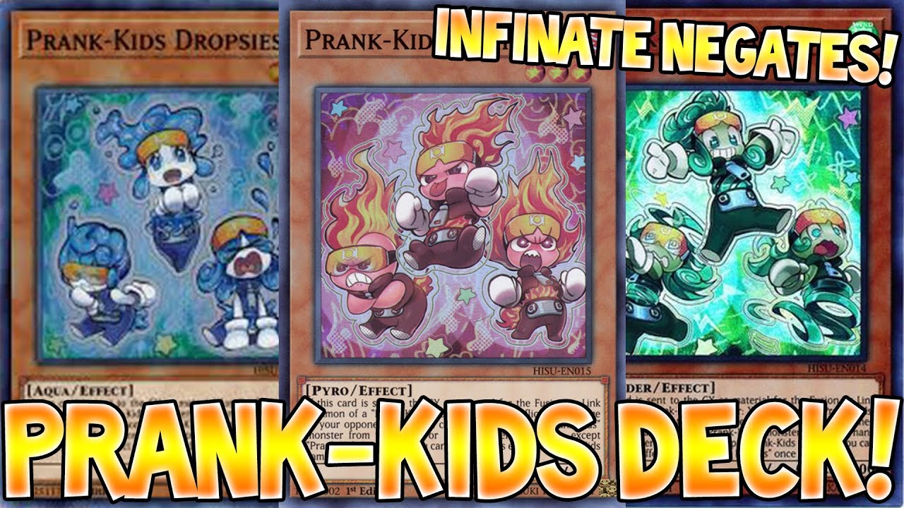 (Yu-Gi-Oh) *Infinite Negates* Prank-Kids Deck Profile!?! - YouTube