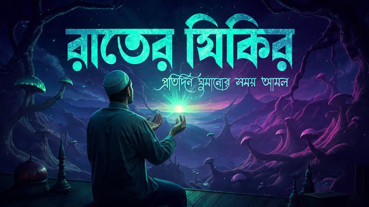 রাতের জিকির After Sleep Dua । اذكار المساء Adhkar Al-Nowm Al Zain Media ...