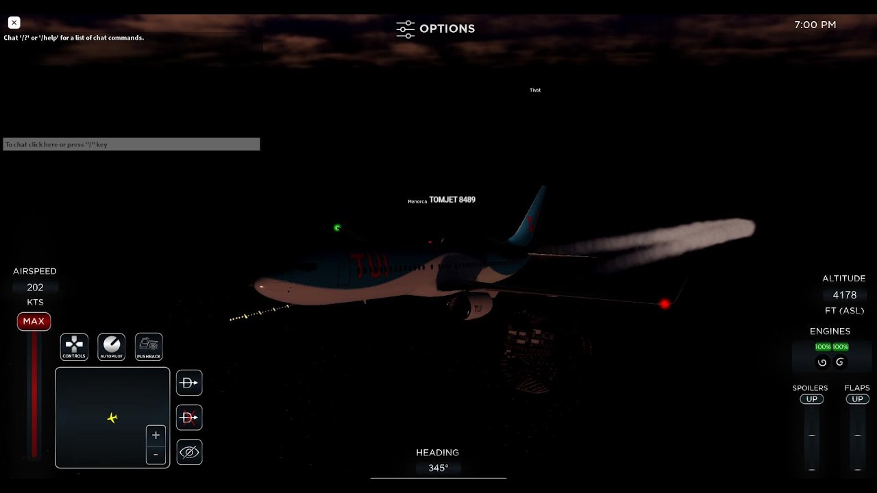 Project flight 737 flight from menorca to gatwick - YouTube