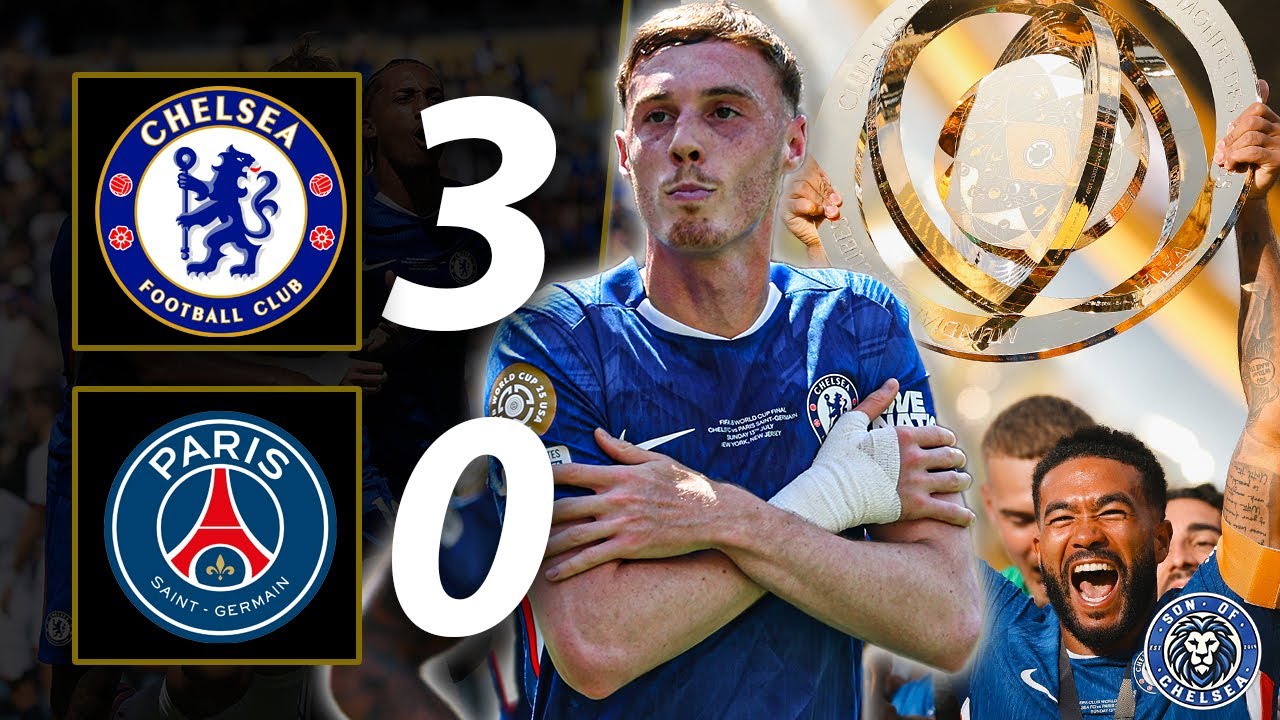 Chelsea COOK PSG to Become WORLD CHAMPIONS with Palmer GENIUS! - YouTube