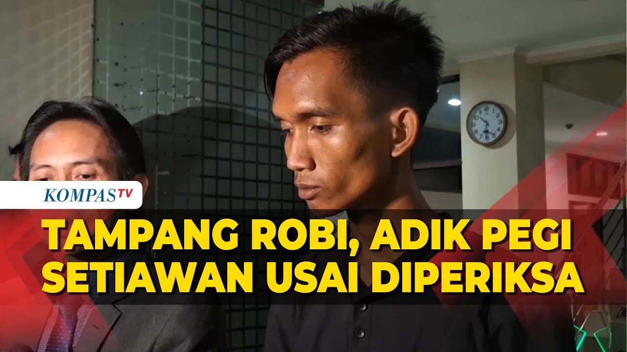 Tampang Robi, Adik Pegi Setiawan usai Dicecar 20 Pertanyaan oleh Penyidik - YouTube