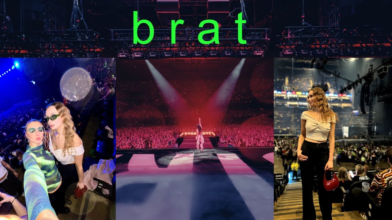 Get ready with me | Charli XCX Brat Tour | Come with me for brat girl ...