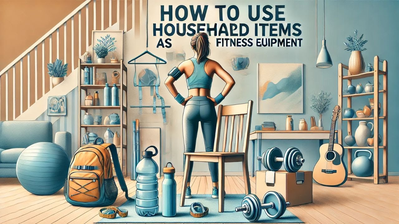 💪 How to Use Household Items as Fitness Equipment | DIY Home Workout ...