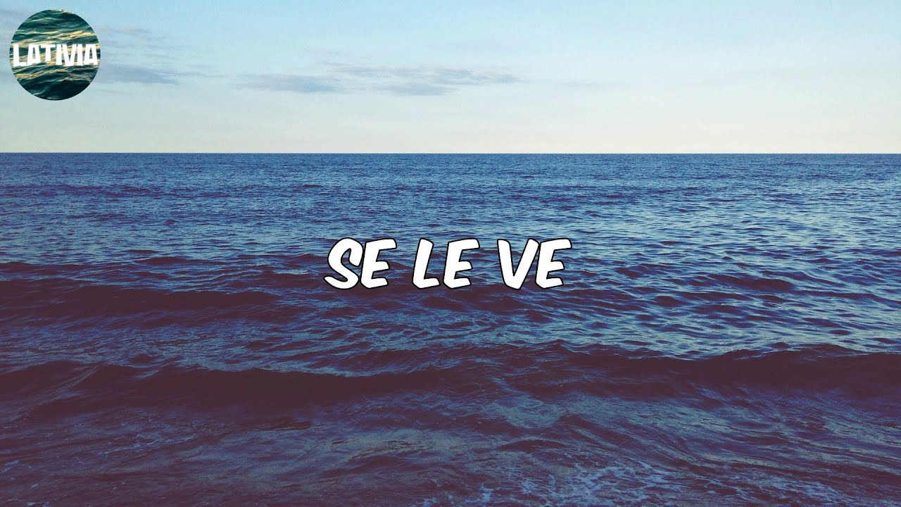 Sech - Se Le Ve (Letra/Lyrics) - YouTube