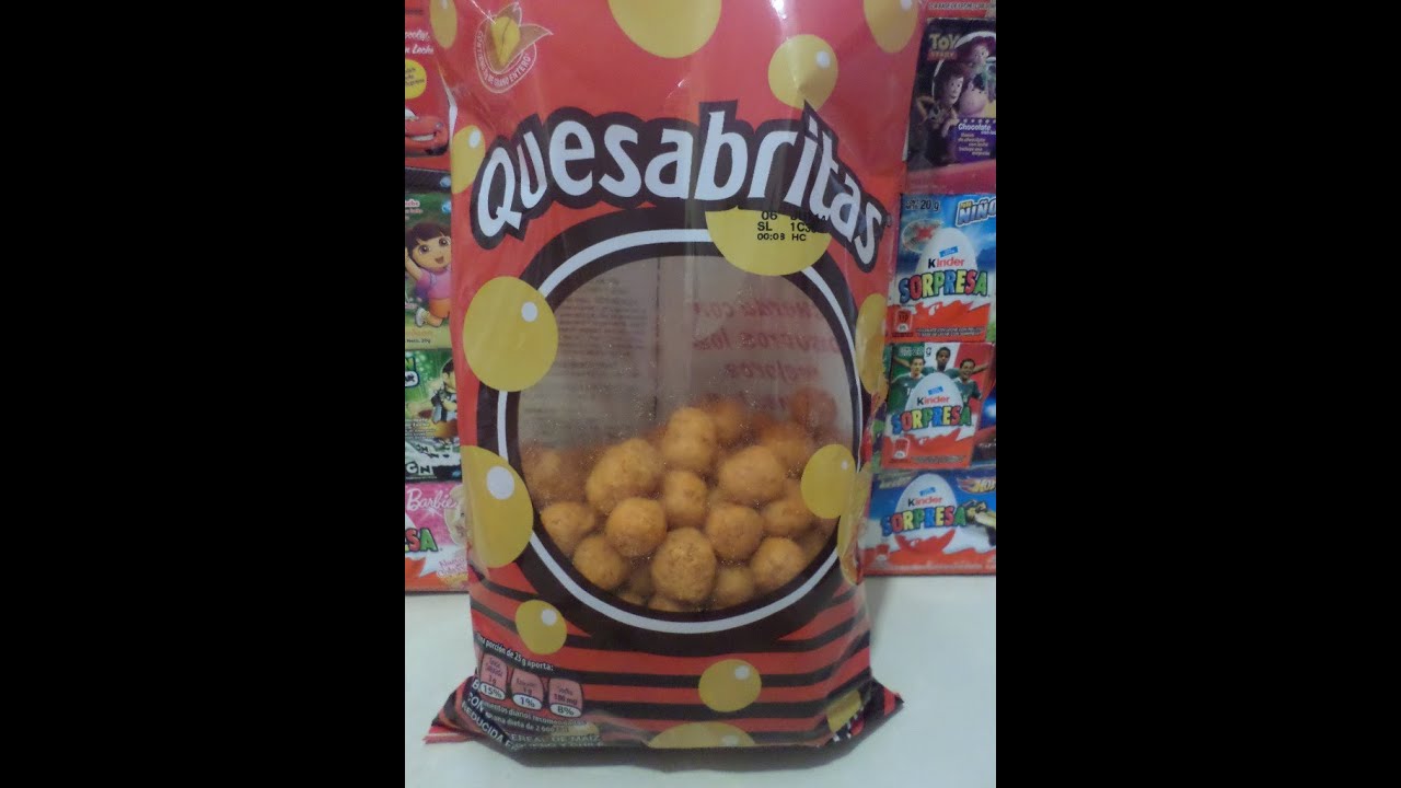 QUESABRITAS SABRITAS BOTANA DE CEREAL DE MAIZ SABOR QUESO Y CHILE - YouTube