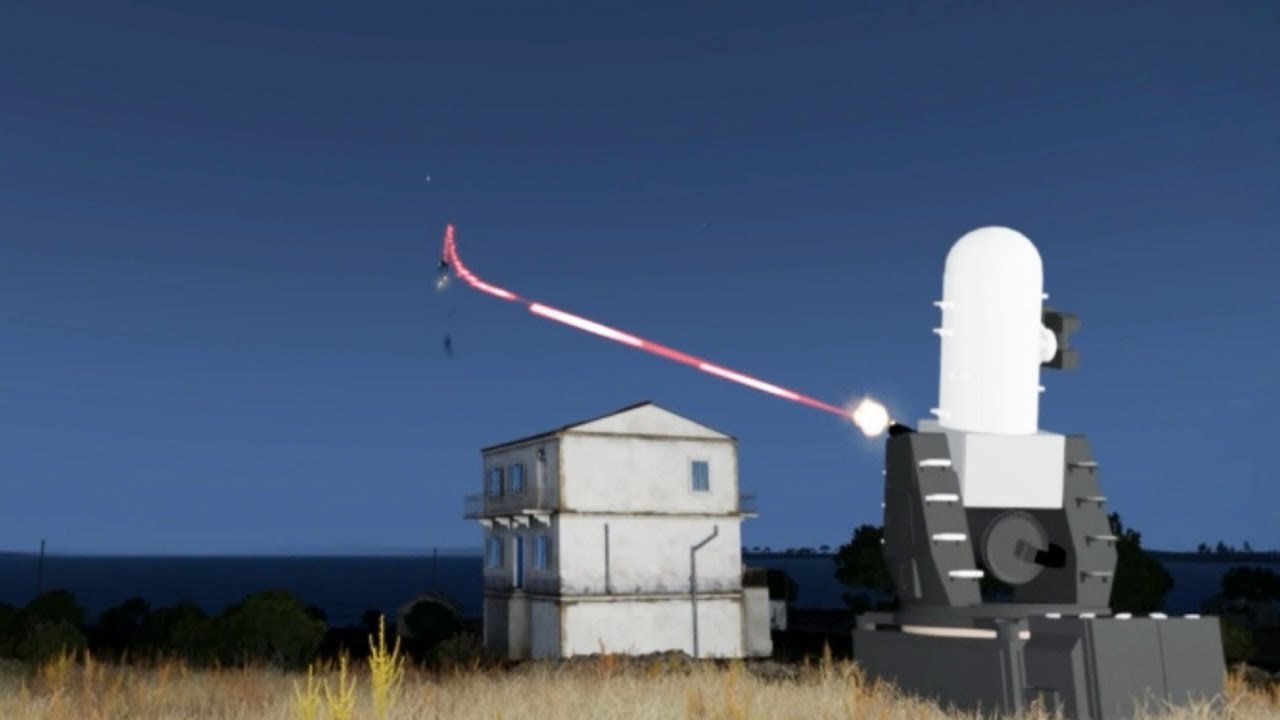 House 家 C-RAM CRAM アクション Action CIWS シウス JET ジェット Tracer 曳光 - YouTube