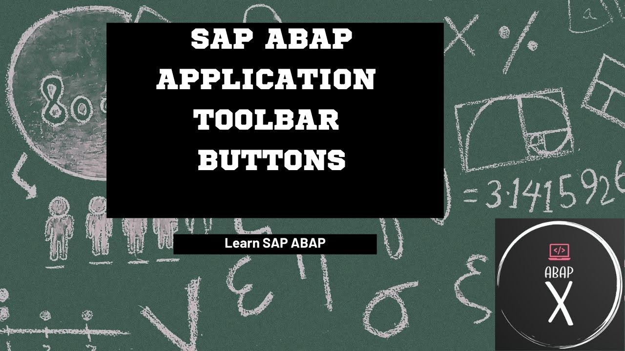 13 Abapx Toolbar Buttons In Intractive Alv Report Sap Sapabap Youtube