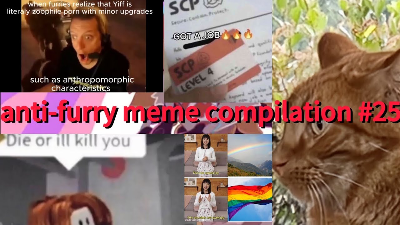 anti-furry meme compilation #25 - YouTube