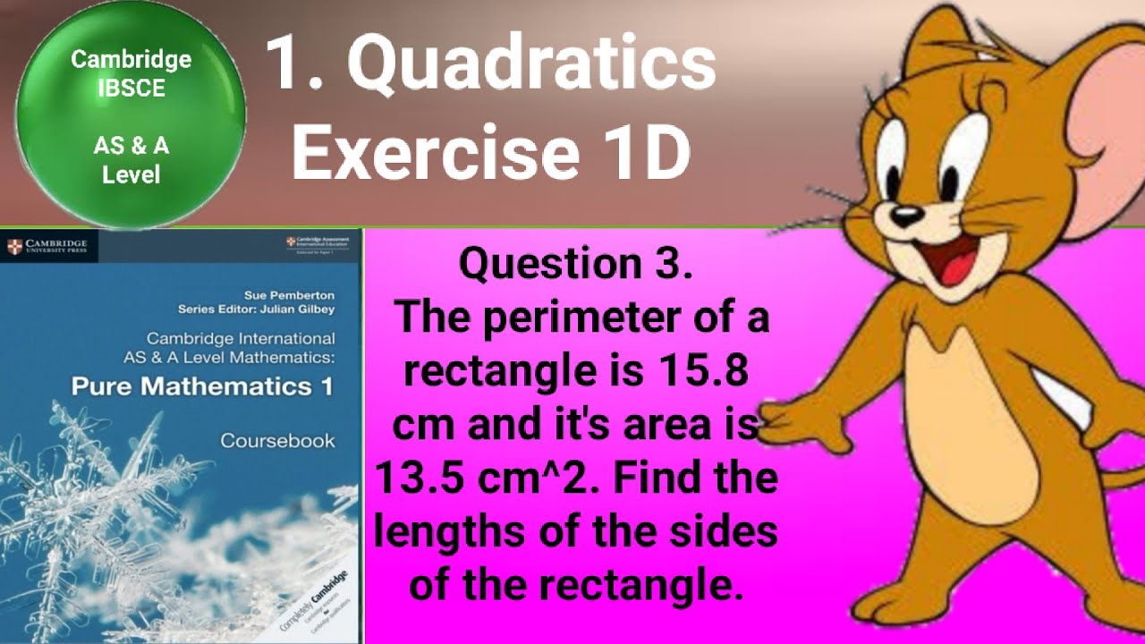 The Perimeter Of A Rectangle Is 15 8 Cm And It s Area Is 13 5 Cm 2 the-perimeter-of-a-rectangle-is-15-8-cm-and-it-s-area-is-13-5-cm-2