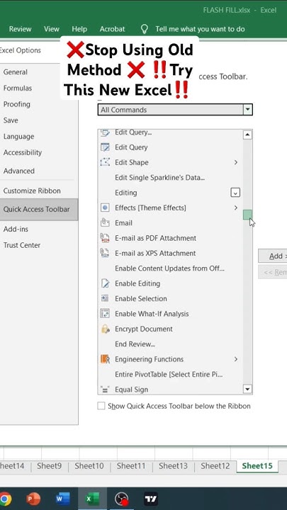 ️ Stop Using Old Method ️‼️Try This New Excel‼️#excel#newexcel #exceltips#excelformula# ...