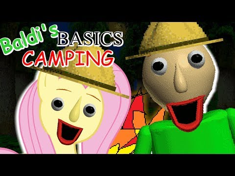 Fluttershy plays Baldi's Basics in CAMPING 🍉 | SEATBELTS, EVERYONE!