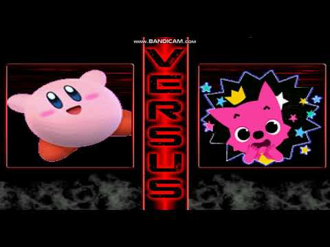 MUGEN Kirby/Gummibar vs Pink Fong/Mahmoud Tajouti - YouTube
