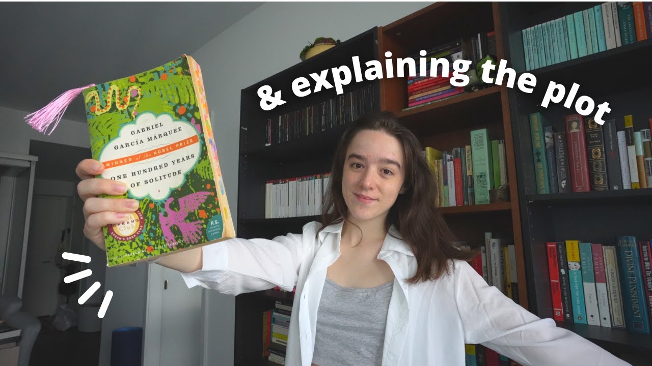 reading the first 100 pages of 100 Years of Solitude - YouTube