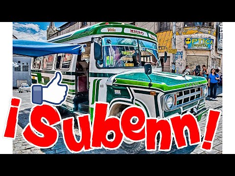 Suben !! MICRO bus DODGE D400 y D500 de LA PAZ, BOLIVIA y su transporte ...