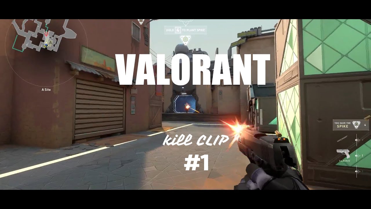 VALORANT Kill Clip #1 - YouTube