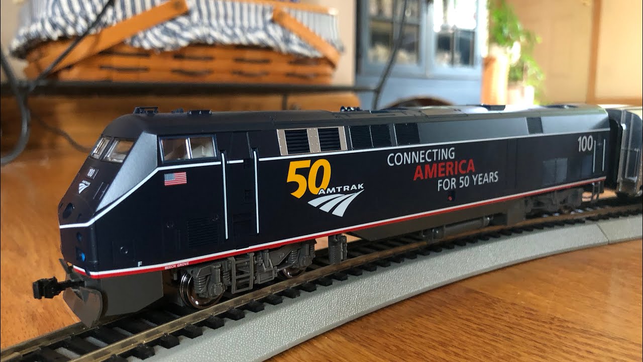 Brand new amtk 100 HO scale model - YouTube