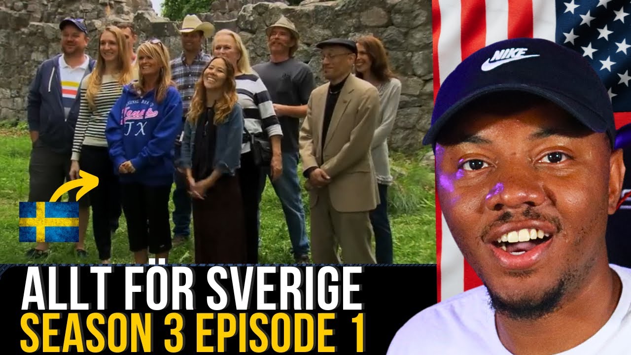 AMERICAN REACTS To Allt för Sverige Säsong 3 Ep 1 | The Great Swedish ...