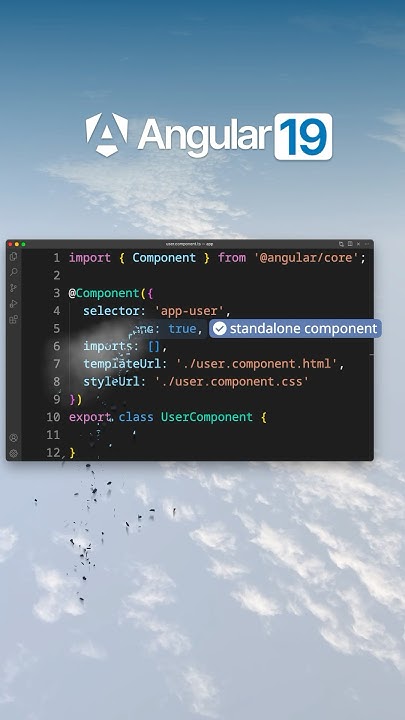Angular 19: Standalone Components by Default #angular19 #angular - YouTube