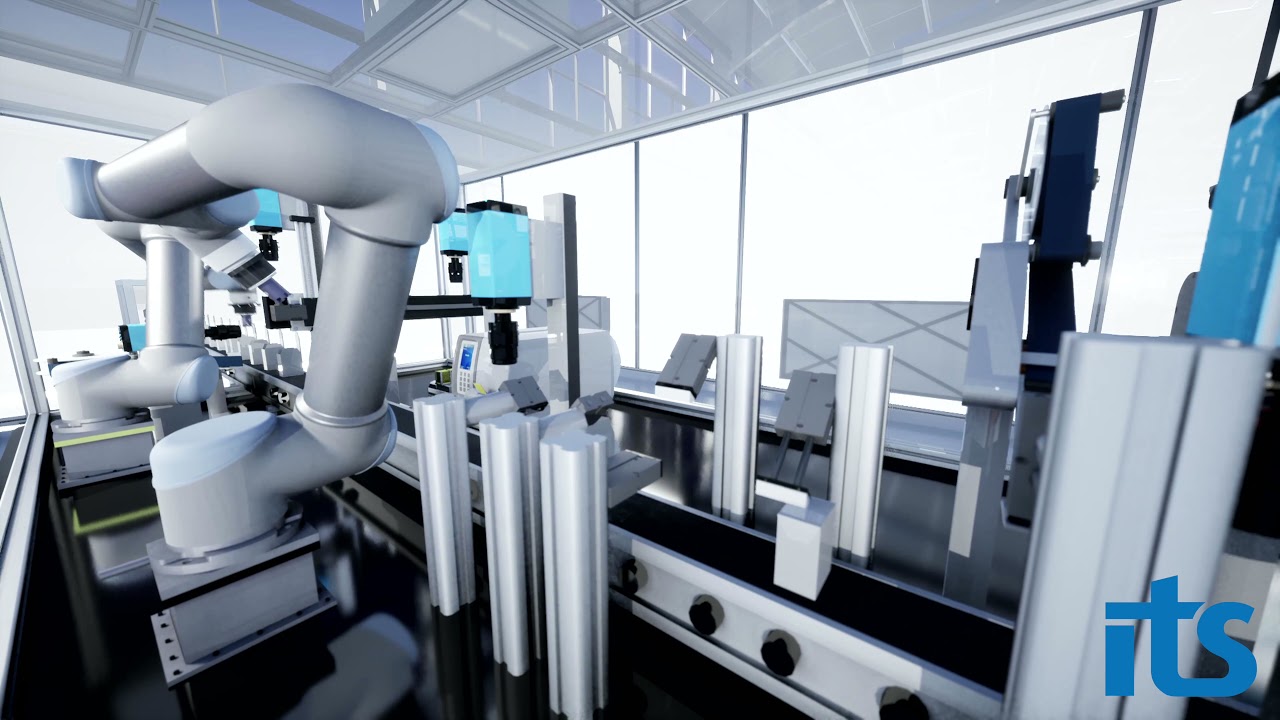 Automated Cleanroom Manufacture Digital Twin - YouTube