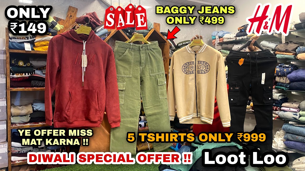 ₹149 Only 😱| 100% ORIGINAL BRANDED CLOTHES IN CHEAPEST PRICE MUMBAI ...