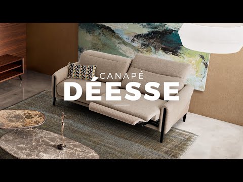 Canapé relaxation électrique tissu DEESSE - Canapé Relax