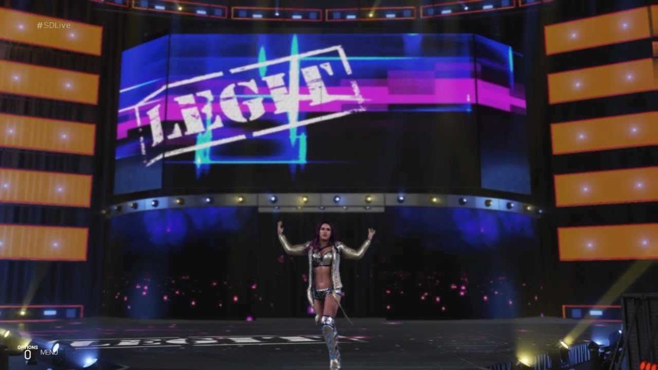 WWE 2K19 - Nikki Cross and Alexa Bliss VS Sasha Banks and Bayley ( The ...