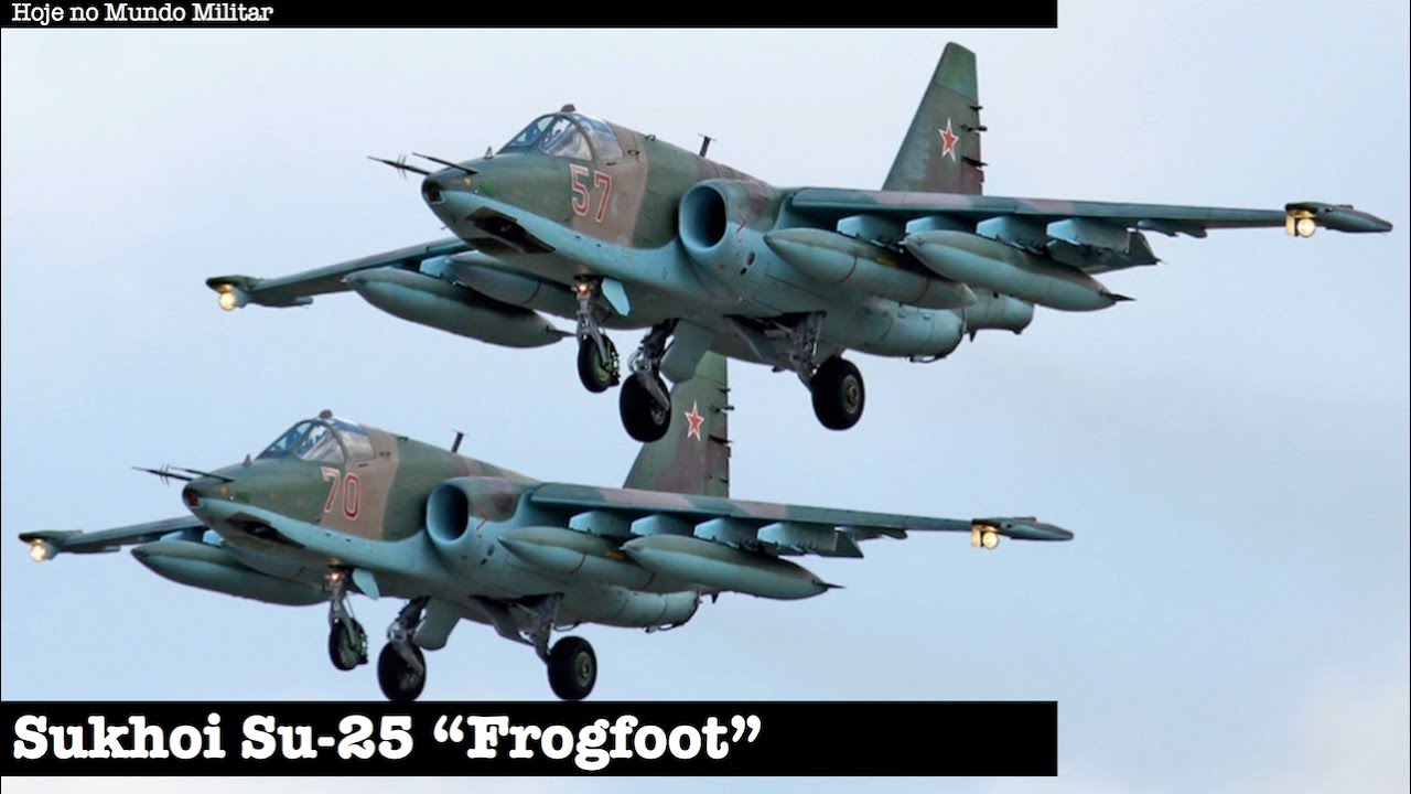 Sukhoi Su-25 "Frogfoot" - YouTube