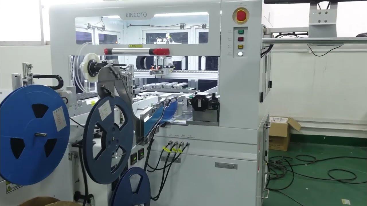 Tape and tray integrated programmer machine - YouTube