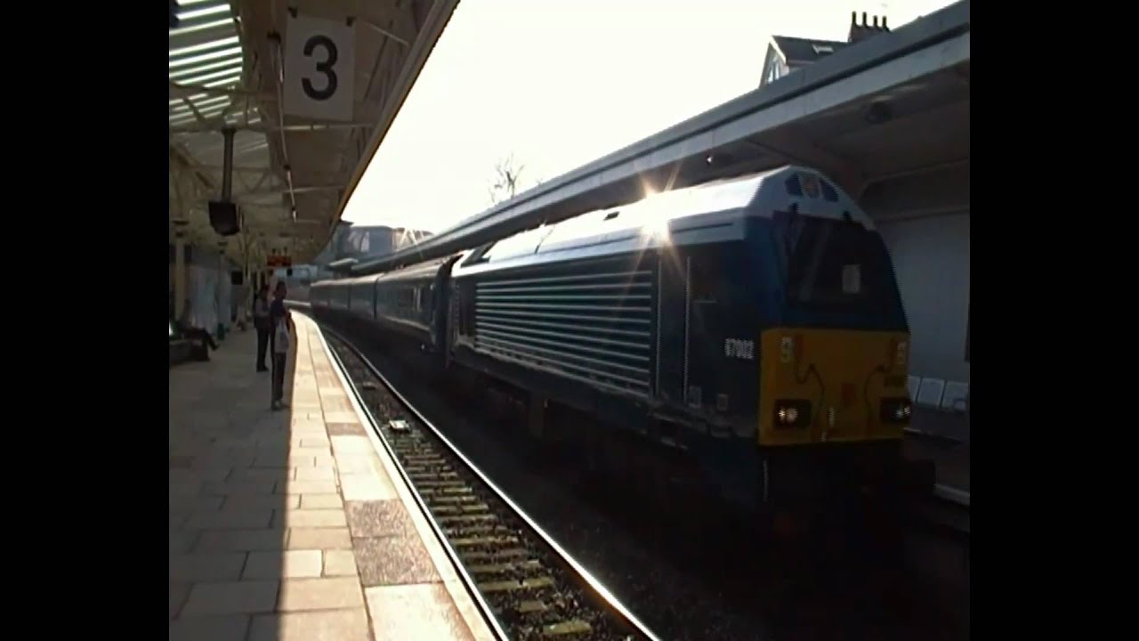 ATW Class 67, 67002, 1W91, The 1st Ever Class 67 WAG Express departing ...