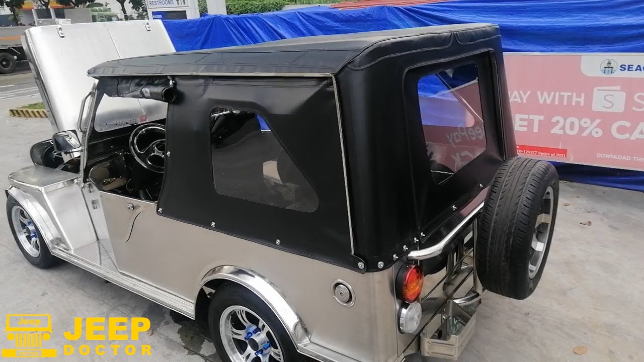 Tapos na ang restoration ng owner type jeep ko - YouTube