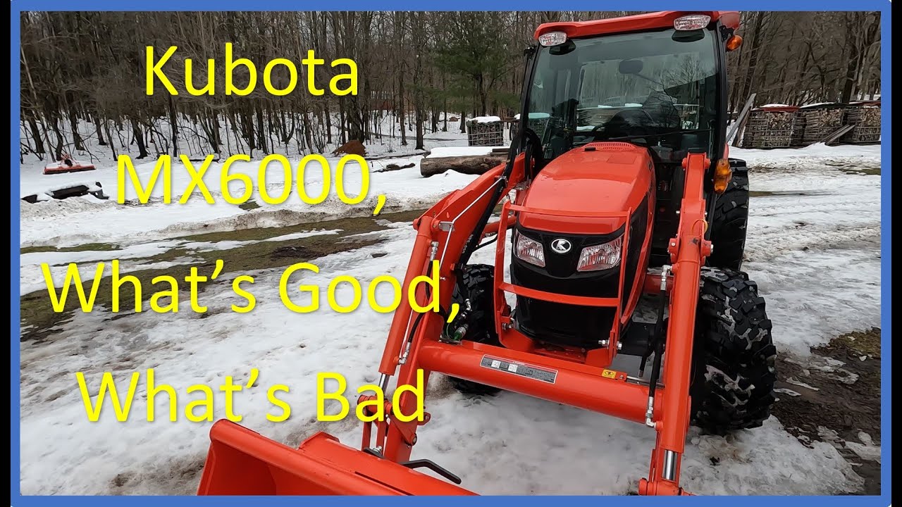 Kubota MX6000 Review - YouTube