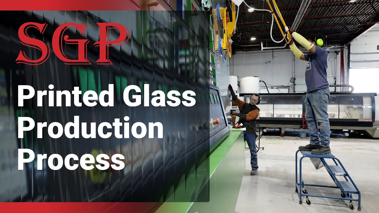 Printed Glass Production Process | How Security Glass Products Creates ...