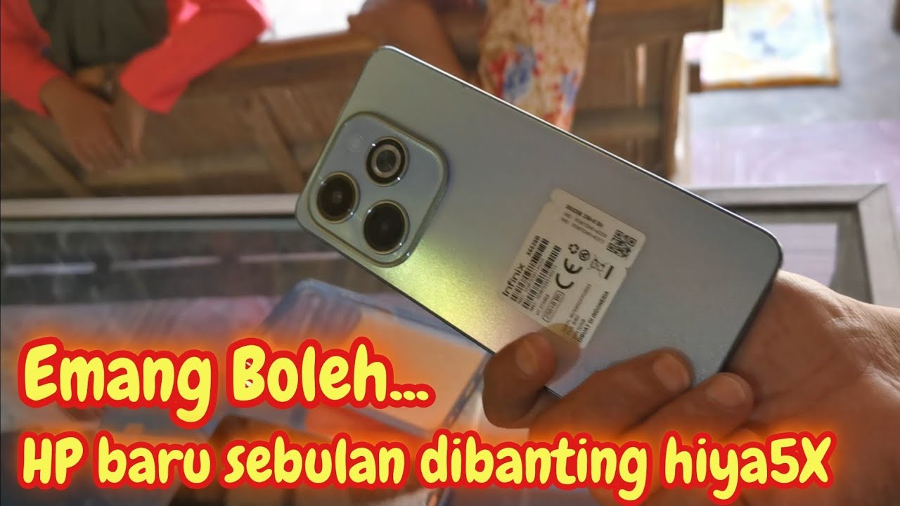 INFINIX HOT 40i & VIVO Y51 RUSAK KARENA DI B4NTING HIYA5X - YouTube