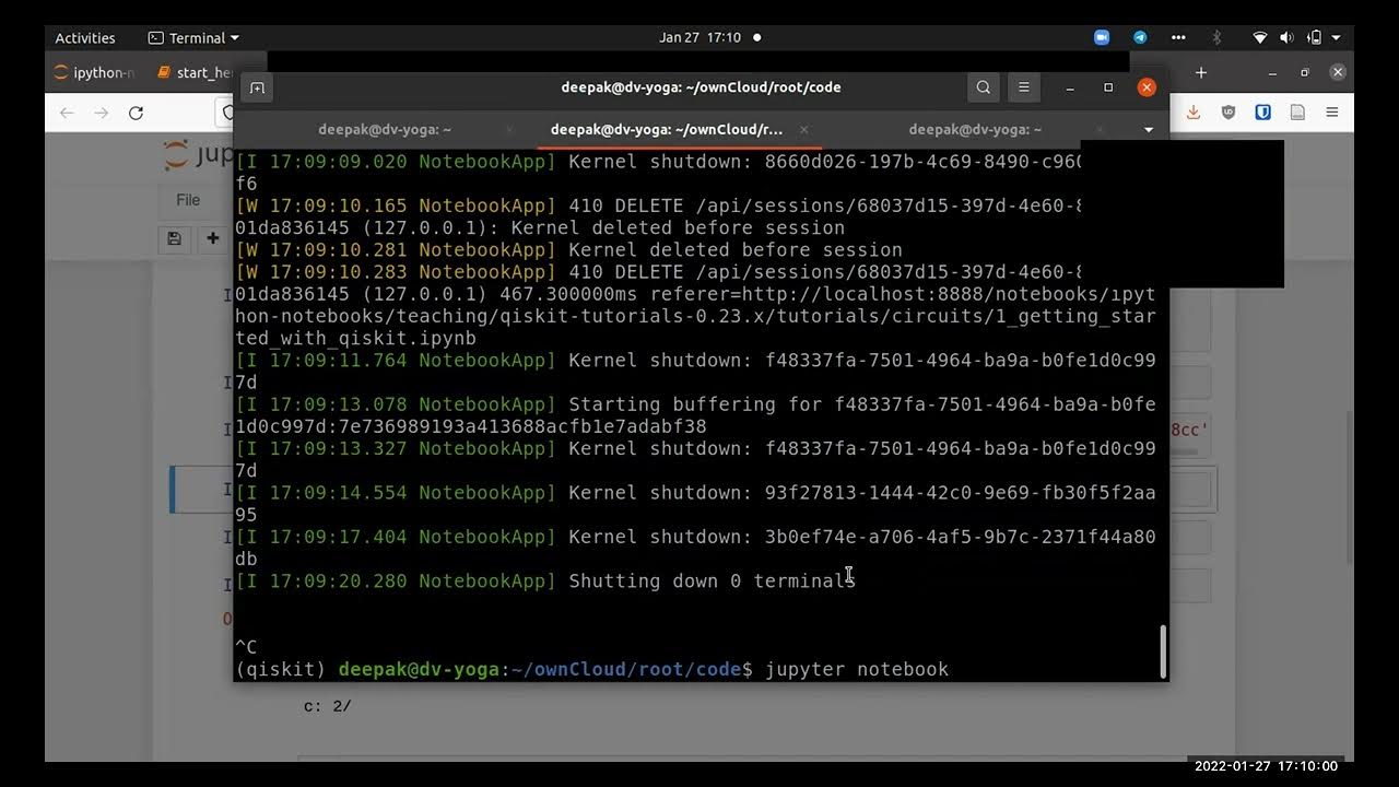 Quantum Computation, Lecture 12, Superdense coding with Jupyter, Jan 27, 2022 - YouTube