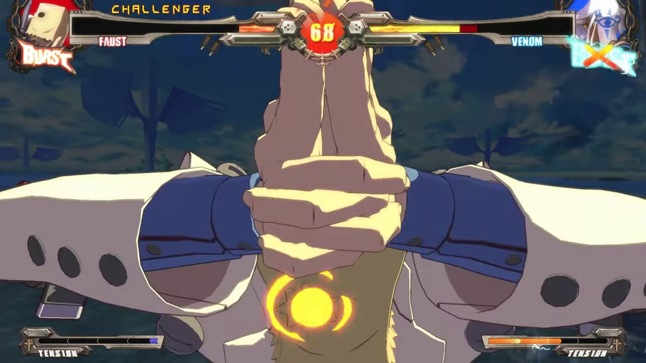 LEVEL MANIAC Faust VS Venom Guilty Gear Xrd Rev 2 BATTLE FIGHT - YouTube