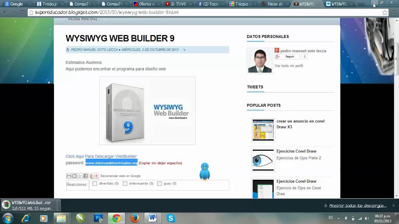 DESCARGA E INSTALACIÓN DE WEBBUILDER 9 - YouTube